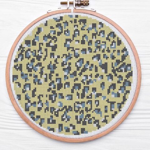FREE Cheeky watermelon cross stitch pattern - Craft with Cartwright